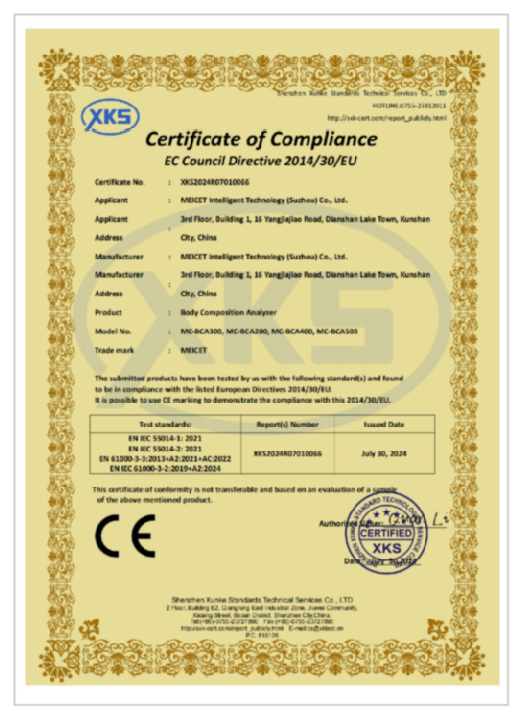 Meicet - Skin Analyzer, Body Analyzer, Beauty Equipment