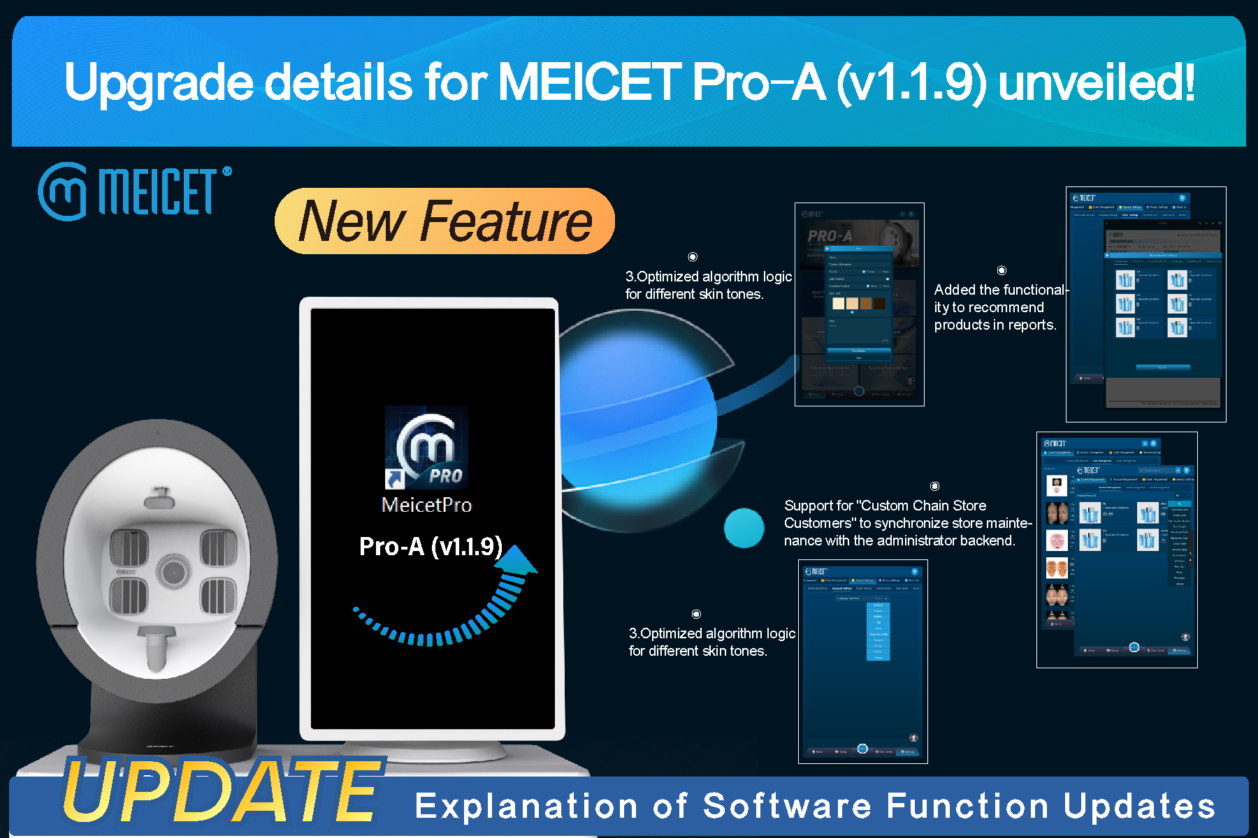 Meicet - Skin Analyzer, Body Analyzer, Beauty Equipment